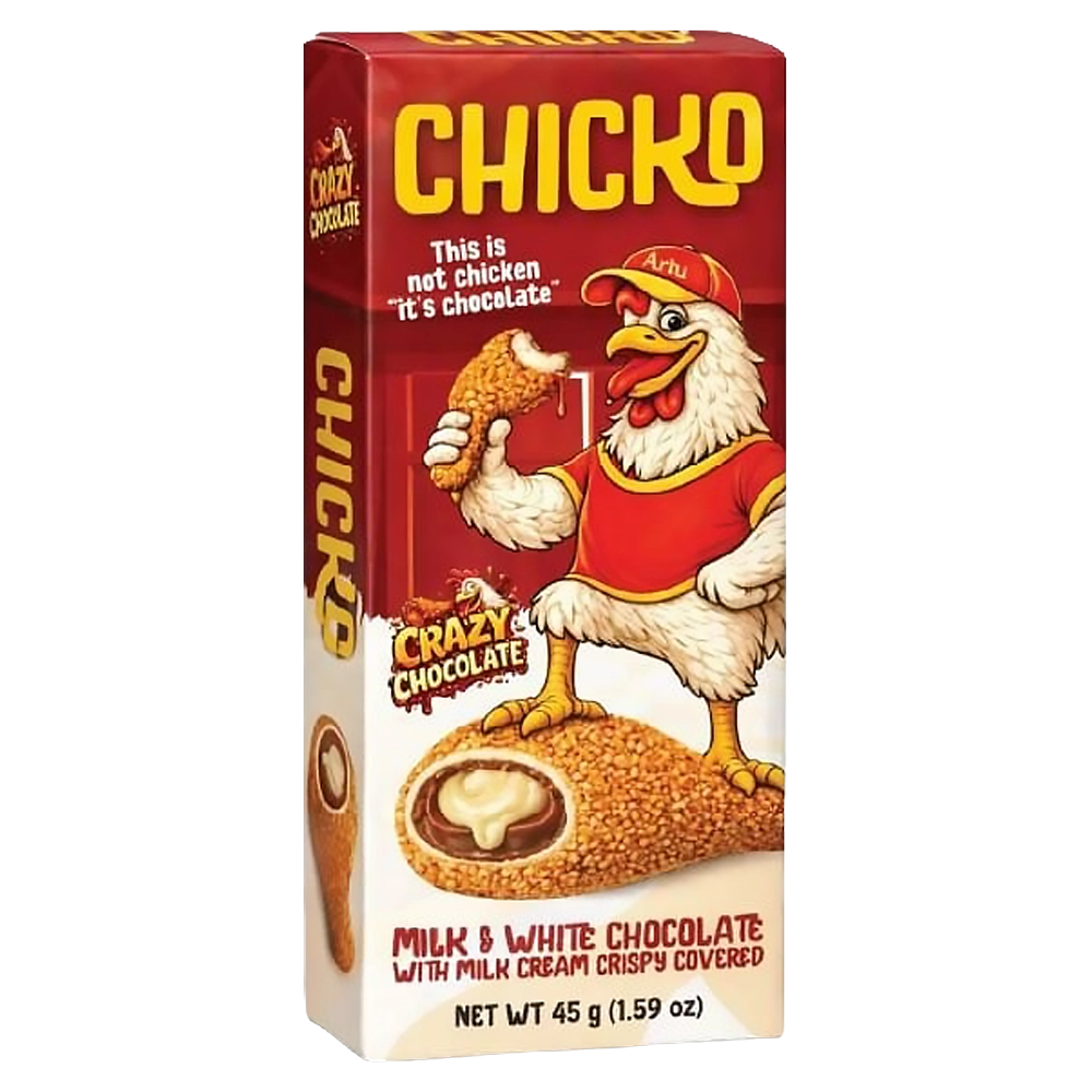Chicko Chicken Chocolate Classic Gold Flavor 50g | Popnroll.ro – Pop n Roll