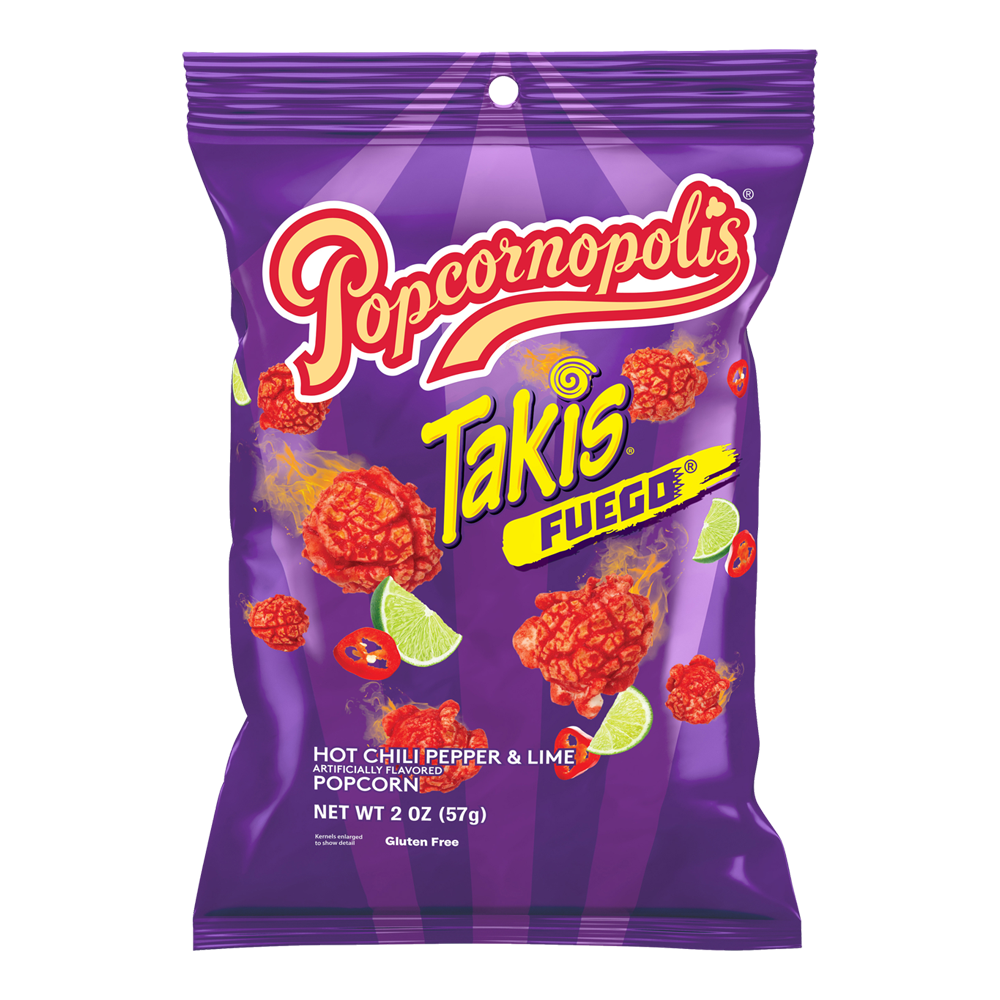 Takis Popcornopolis Fuego 28g | Popnroll.ro – Pop n Roll